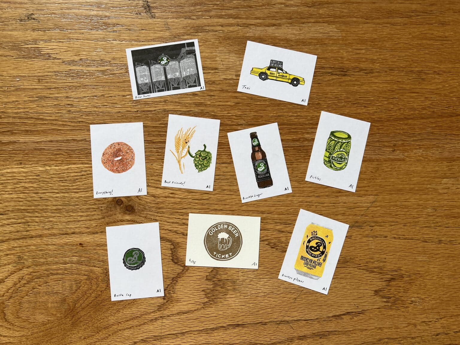 Inciardi Prints Mini Print Vending Machine | Brooklyn Brewery